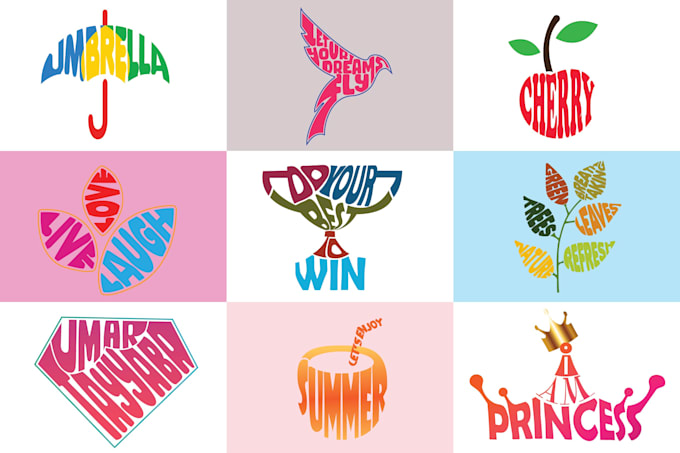 Design an amazing word art or put words in any shape by Tayabanoreen786 ...