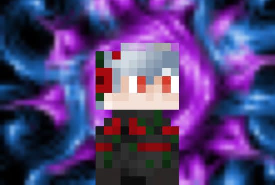 Make a pixelated minecraft profile picture for you by Zeyadmahgoub | Fiverr