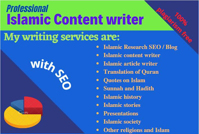 Be your islamic content writer on quran,sunnah and hadith by ...