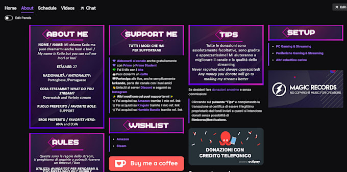 Setup obs studio for streaming by Katiainori | Fiverr