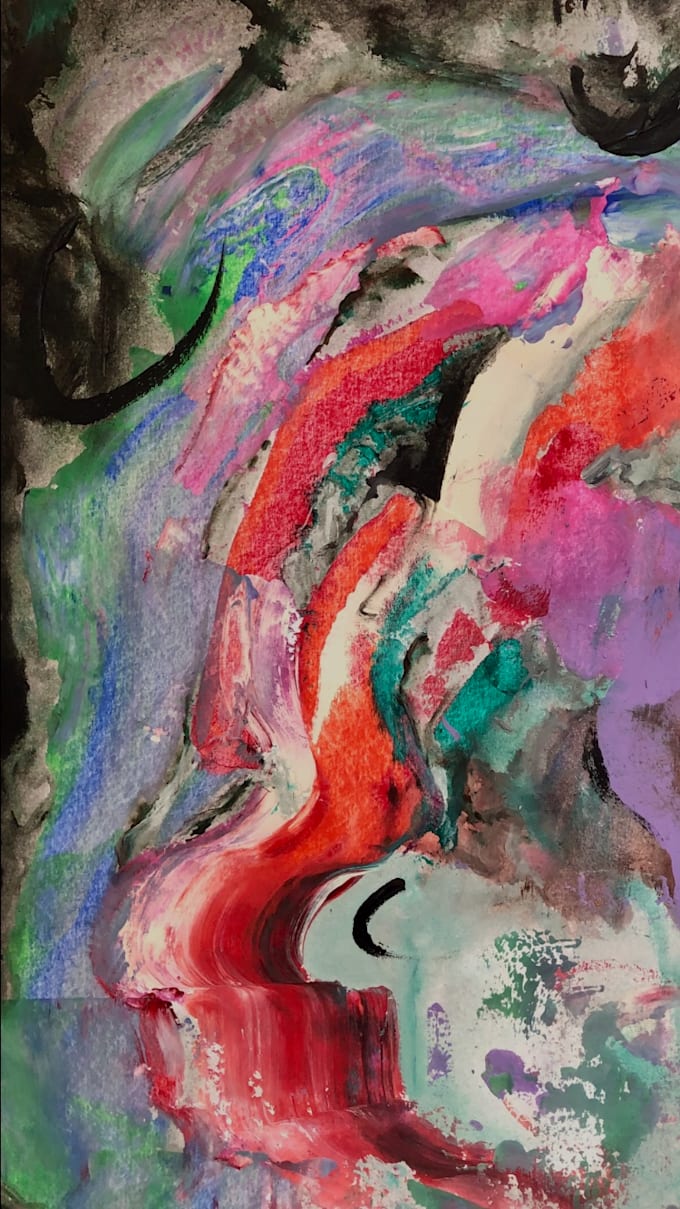 Create unique and abstract art for any purpose by Chloedotti | Fiverr