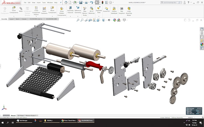 Design 3d models, technical drawings, and renderings on solidworks by ...