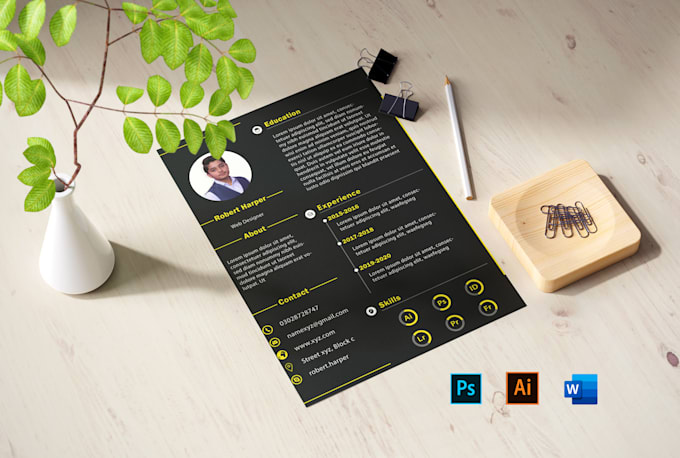 Design professional and unique cv or resume by Abdullahnasar | Fiverr