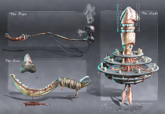 Design prop or asset concept art by Sa_elarx | Fiverr