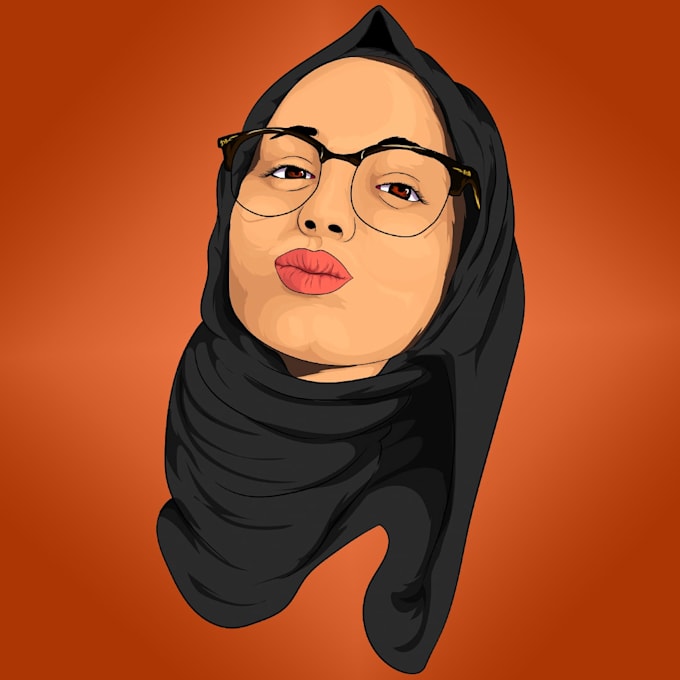 Make a cartoon vector art out of your personal image by Pixels_ar | Fiverr