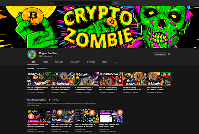 Design your youtube channel header by Sprooz | Fiverr