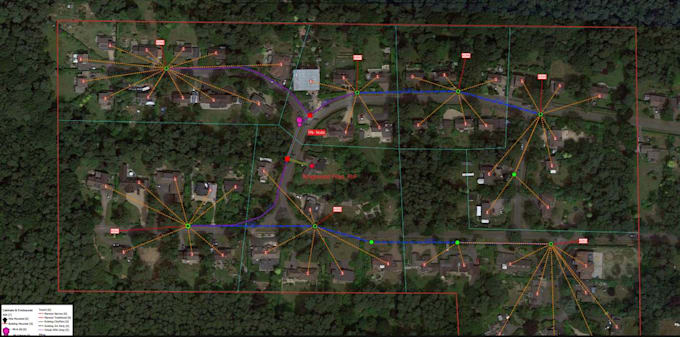 Plan ftth fttx network using gis technology by Mubeeen123 | Fiverr