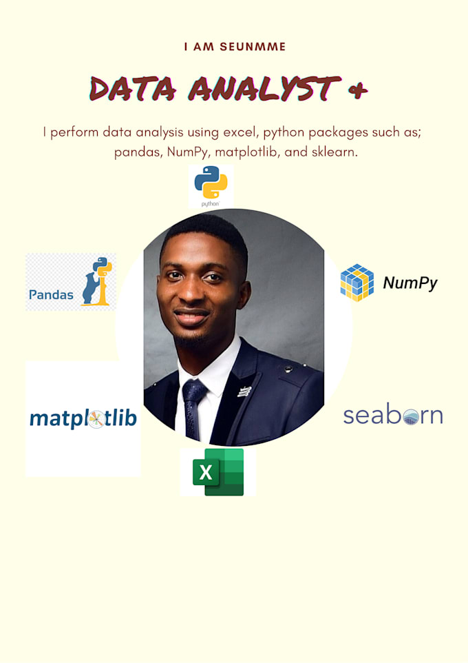 Perform any data analysis, data visualization with python, excel by Seunmme | Fiverr
