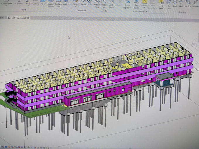 Create 3d models, floor plans, sections, elevations by revit by ...