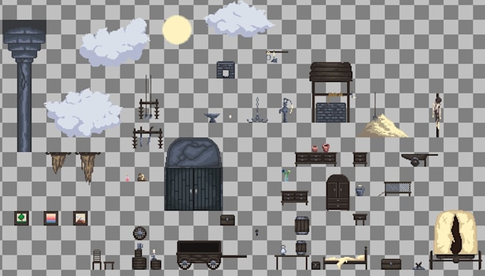 Create world assets and character designs by Instrocraft | Fiverr