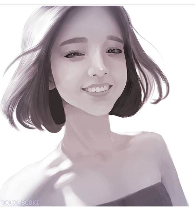 Can paint cute portraits by Damin1 | Fiverr