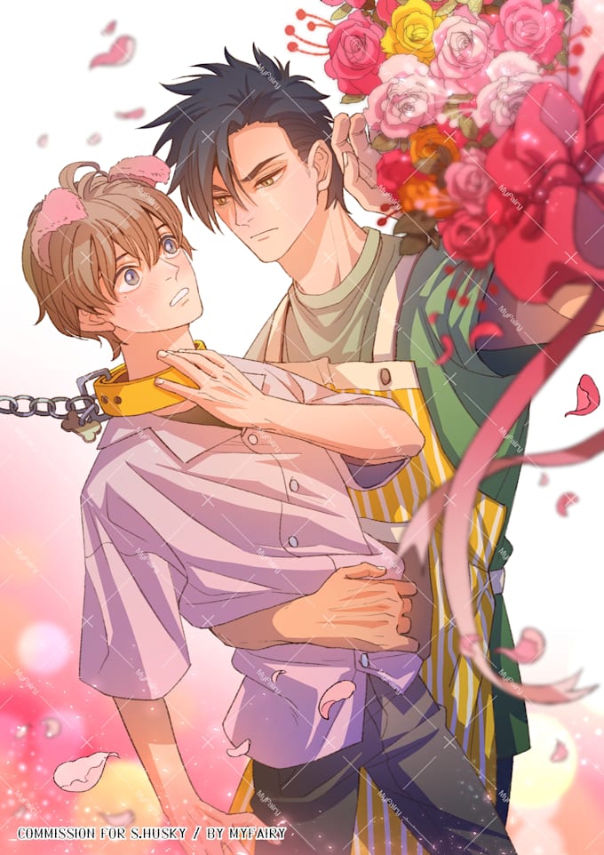 Draw Book Cover Illustration In Anime And Manga Style For Your Novel Or