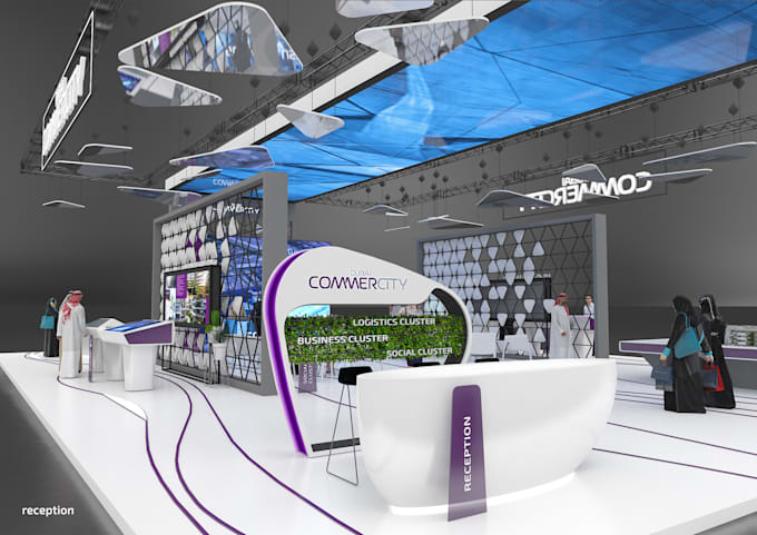 Do exhibition stand kiosk posm events and interior designs by Bijumyart ...