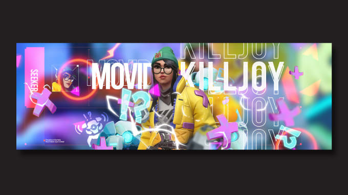 Design nerdy and video game banner by Lanikwist | Fiverr