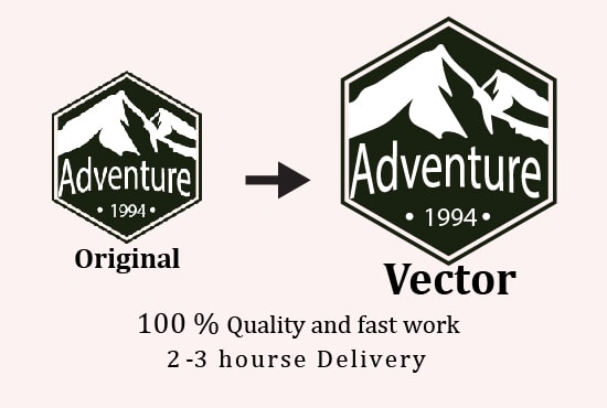 Vector tracing , redraw logo to ai,eps,svg,png,pdf by Youssefmohamd99 ...
