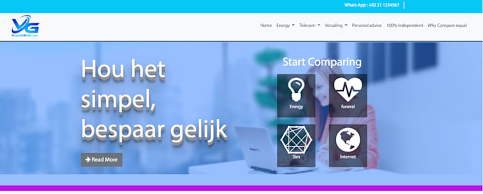 Design, develop static responsive website by using html, css by ... Design, develop static responsive website by using html, css by ...