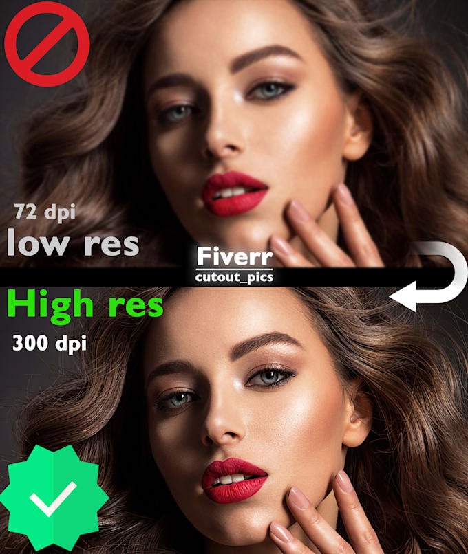 Improve your low quality photo by Cutout_pics | Fiverr