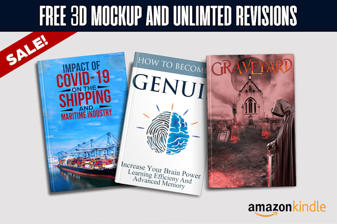 Design an eye catching book cover design or ebook cover by ...