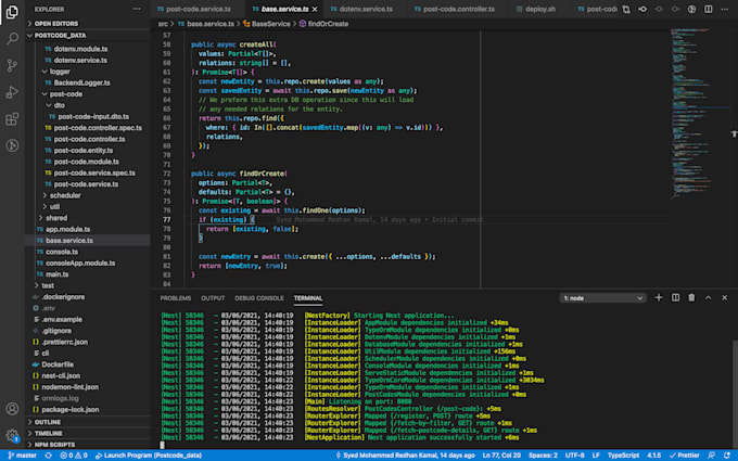 Develop restful apis with node js by Redpulse | Fiverr