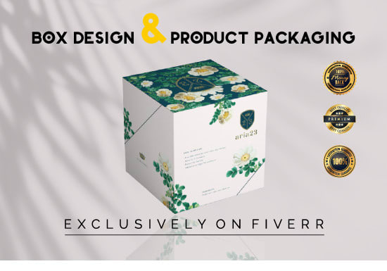 Do winning box design and product packaging by Mdesignersking | Fiverr