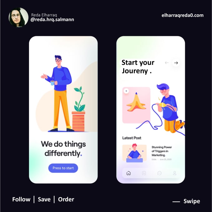 Build Mobile App Using Flutter Or React Native For Android And Ios By Redaelharraq Fiverr