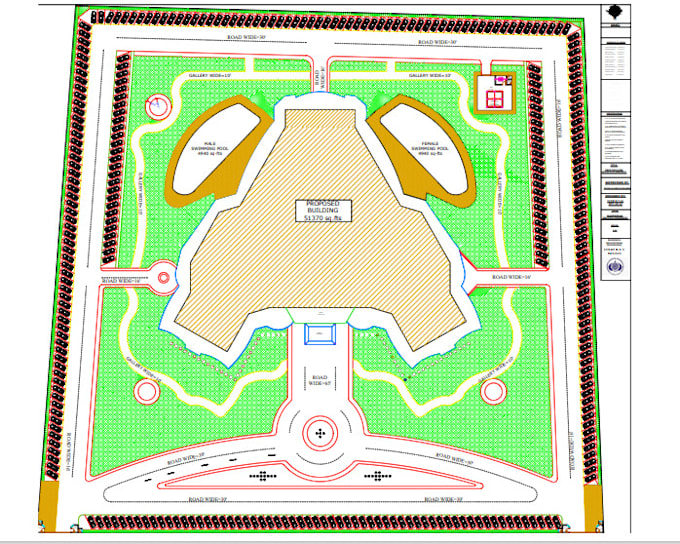 Create complex 2d cad drawing by Syedilyas2341 | Fiverr