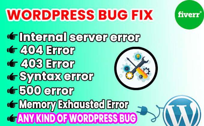 Fix wordpress issues resolve woocommerce bugs and troubleshoot errors by Hemayet180 | Fiverr
