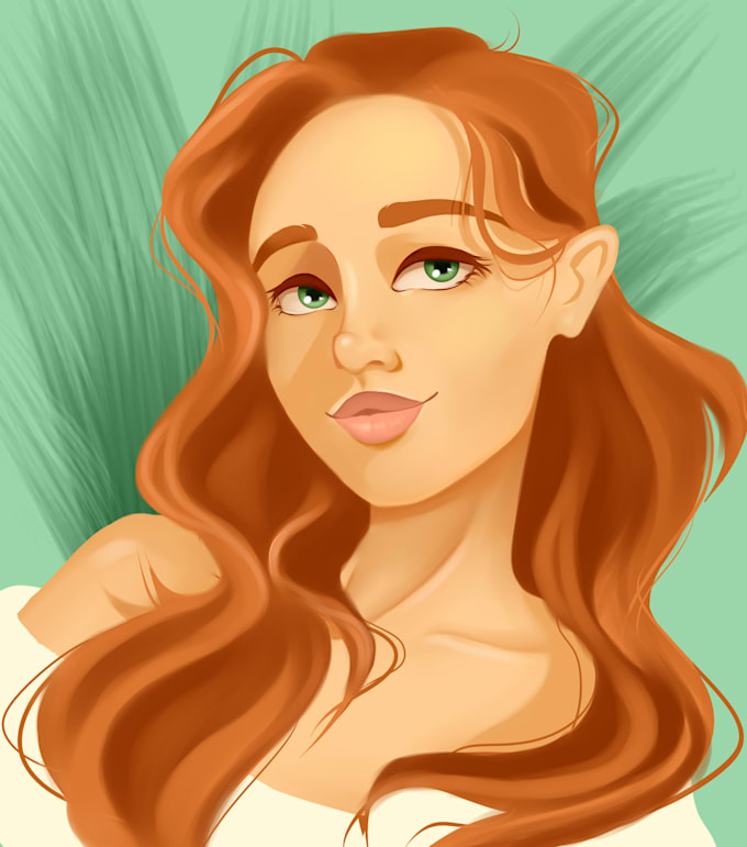 Create an animated illustration portrait by Borislavadmtr | Fiverr