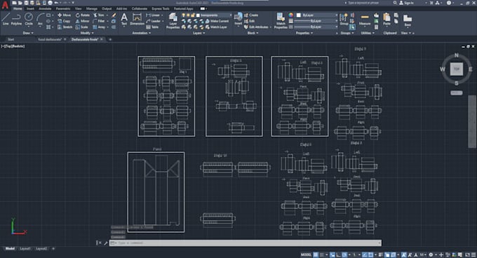 Draw everything in autocad both 2d and 3d by Sandu_ns_ | Fiverr