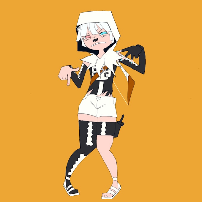 Draw or redesign your original character for you by Jpkaok | Fiverr