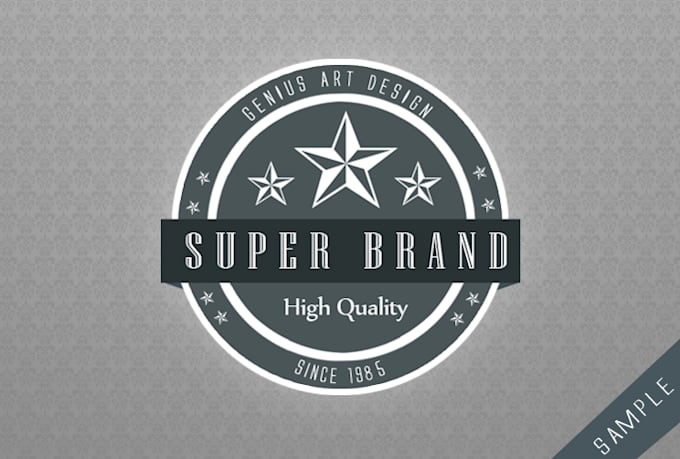 Create a unique vintage logo batch by Genius_art | Fiverr