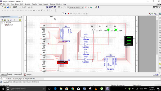 Design multi layers pcb in proteus and multisim by Muhammadmaji533 | Fiverr