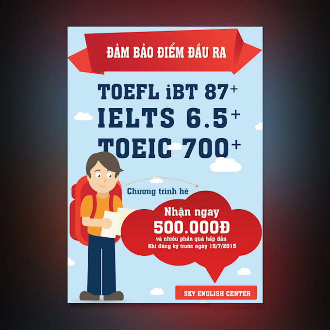 Design outstanding poster, flyer, banner, brochures by Duongdinhvu | Fiverr