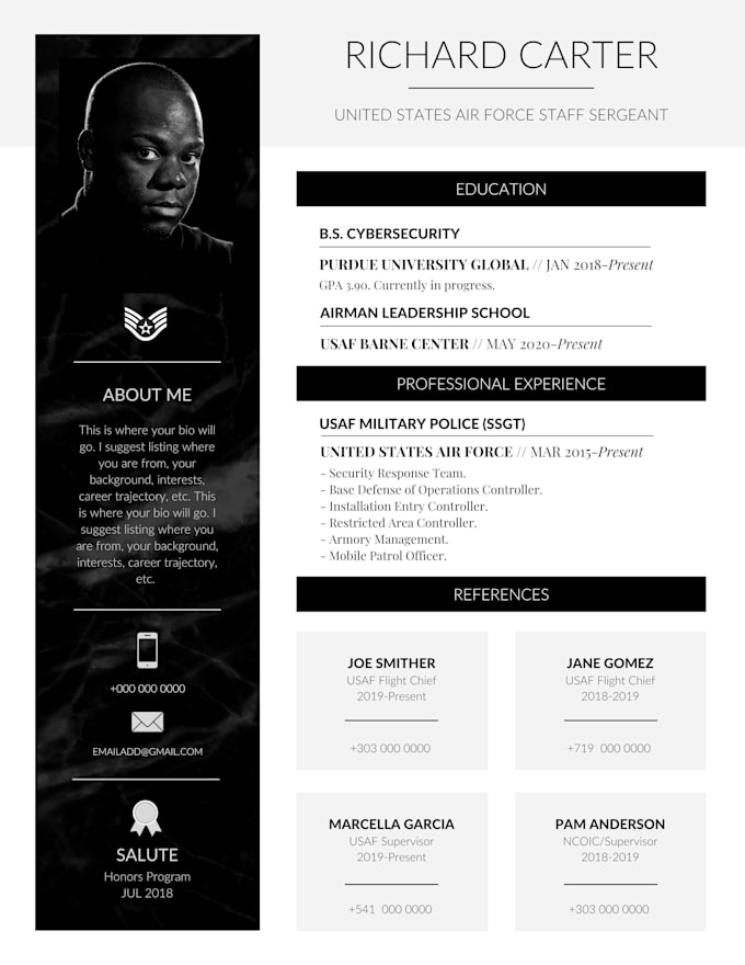 Create editable resumes, flyers, posters and more on canva by Thelodolo ...