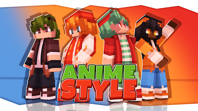 Make the best and most perfect minecraft keyart by Werzicikdesign | Fiverr