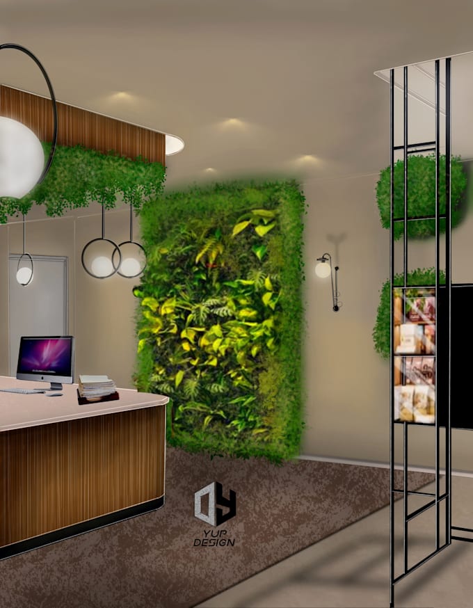 Sketch perspective interior and exterior design by procreate by ...