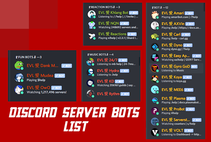 Setup your discord server for gaming discord and bot by Hembramnow | Fiverr