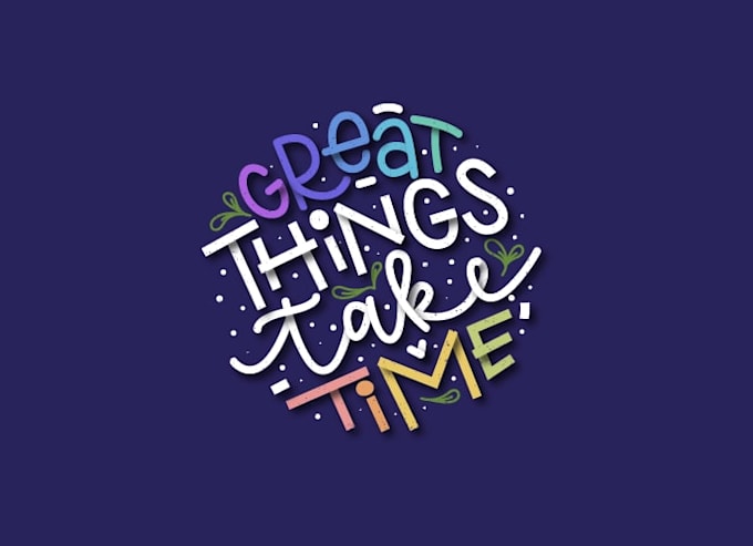 Create a fun digital hand lettering by Opheliaestudio | Fiverr