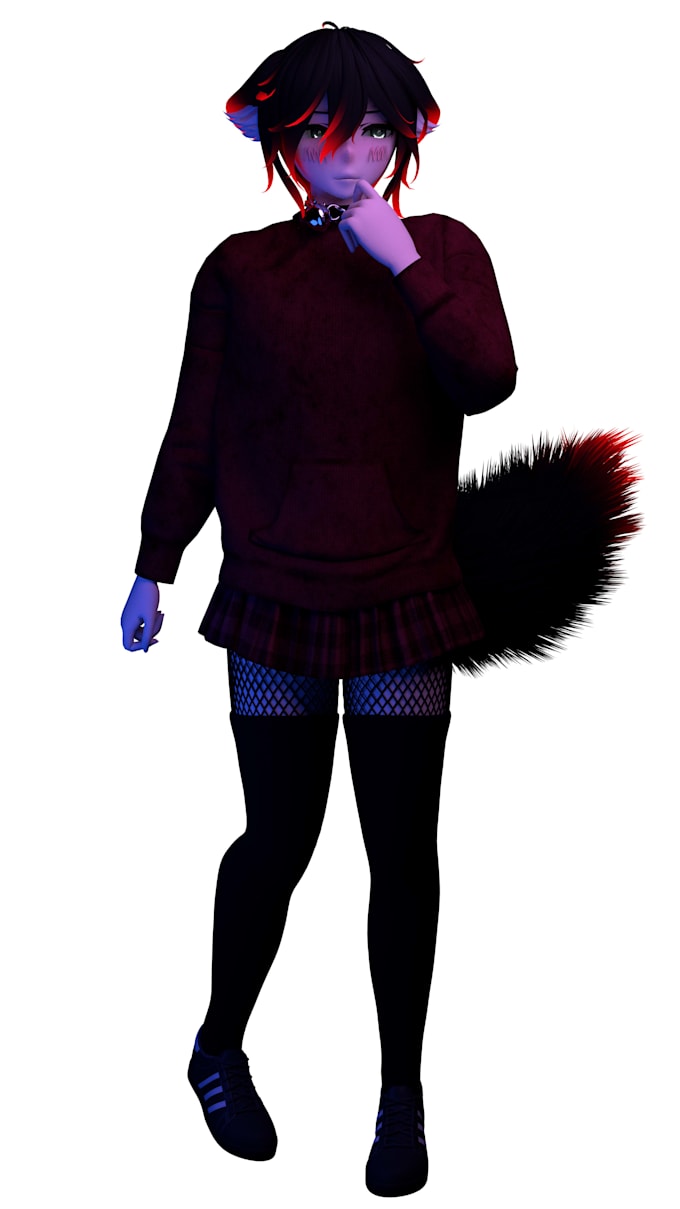 Create the perfect vrchat avatar for you by Minitiger | Fiverr