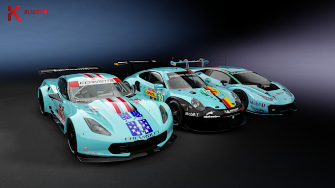 Make a custom assetto corsa livery by Server_creation | Fiverr