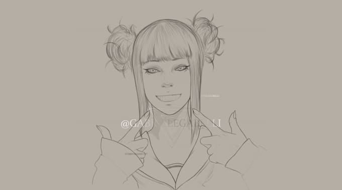 Create a portrait for you, realistic manga comics style by ...