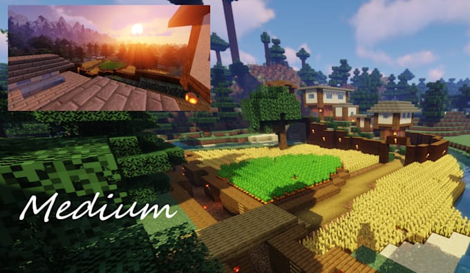 Professional minecraft world building by Partcivalnco | Fiverr