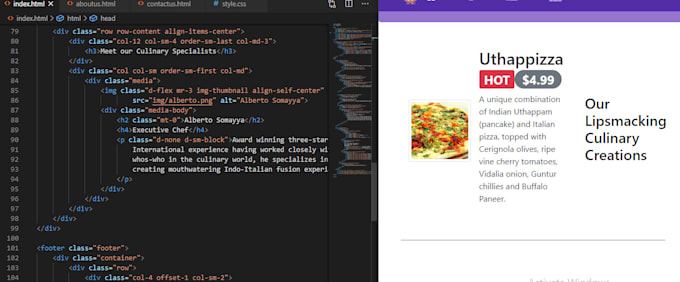 Design A Responsive Website Using Html5 Css Bootstrap4 Javascript Php By Haiderashfaq05 Fiverr 