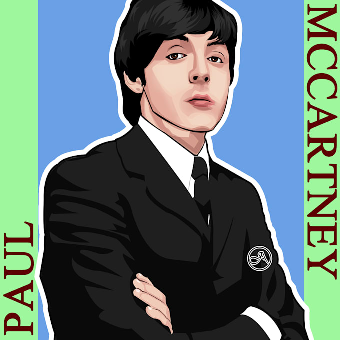 Draw awesome vector portrait from your photo by Jessvector | Fiverr