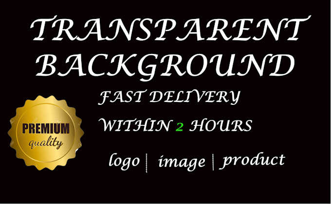 Do transparent logo background by Niladri512 | Fiverr
