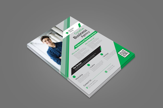 Design creative, professional, clean and eye catching flyer or poster ...