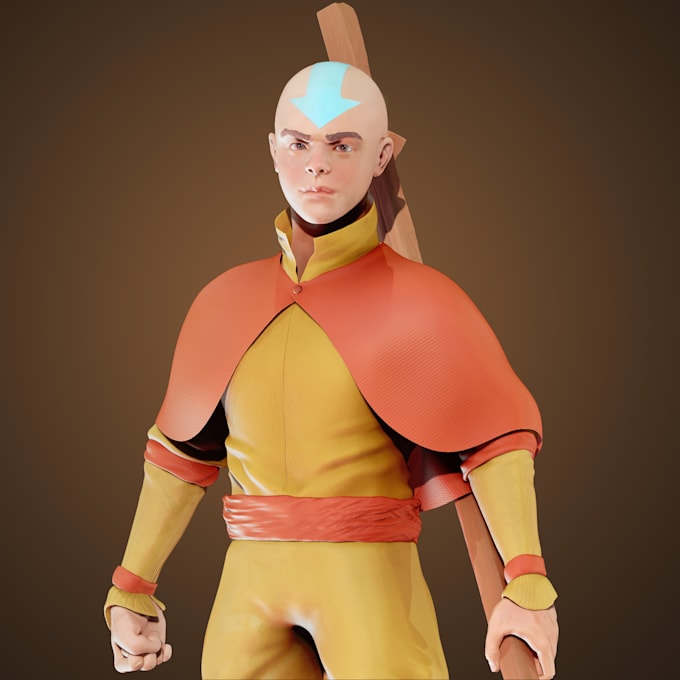 Make your 2d character design turn into 3d by Bevrill | Fiverr