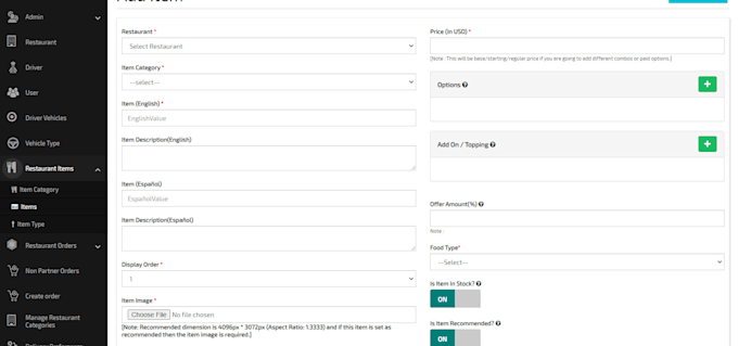 Restaurant menu data entry and food menu data entry by H4hamxa | Fiverr
