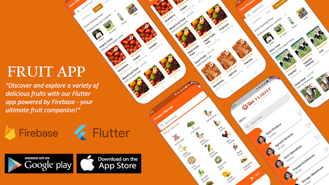 Develop your android ios and web app using flutter with backend by ...