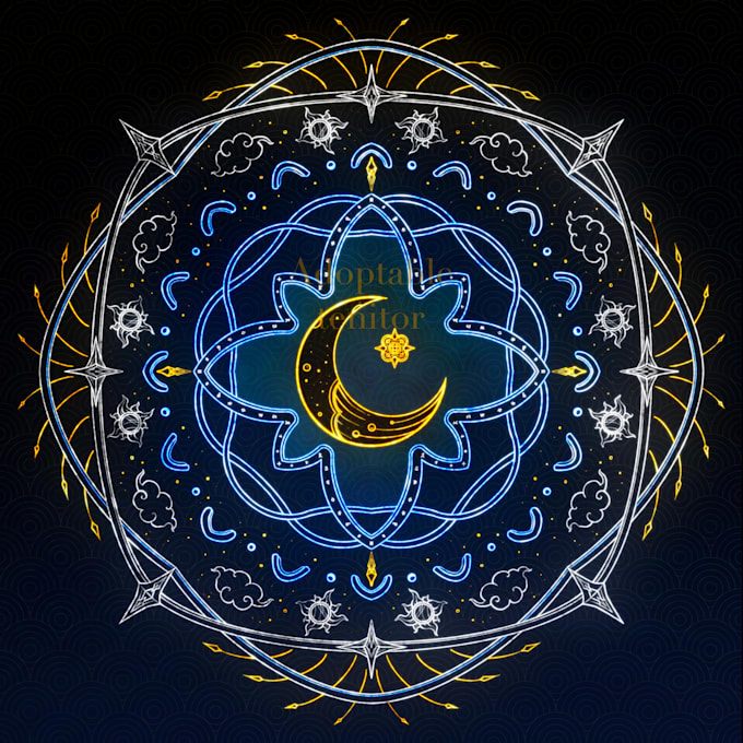Draw fantasy magic circle design by Tthara | Fiverr
